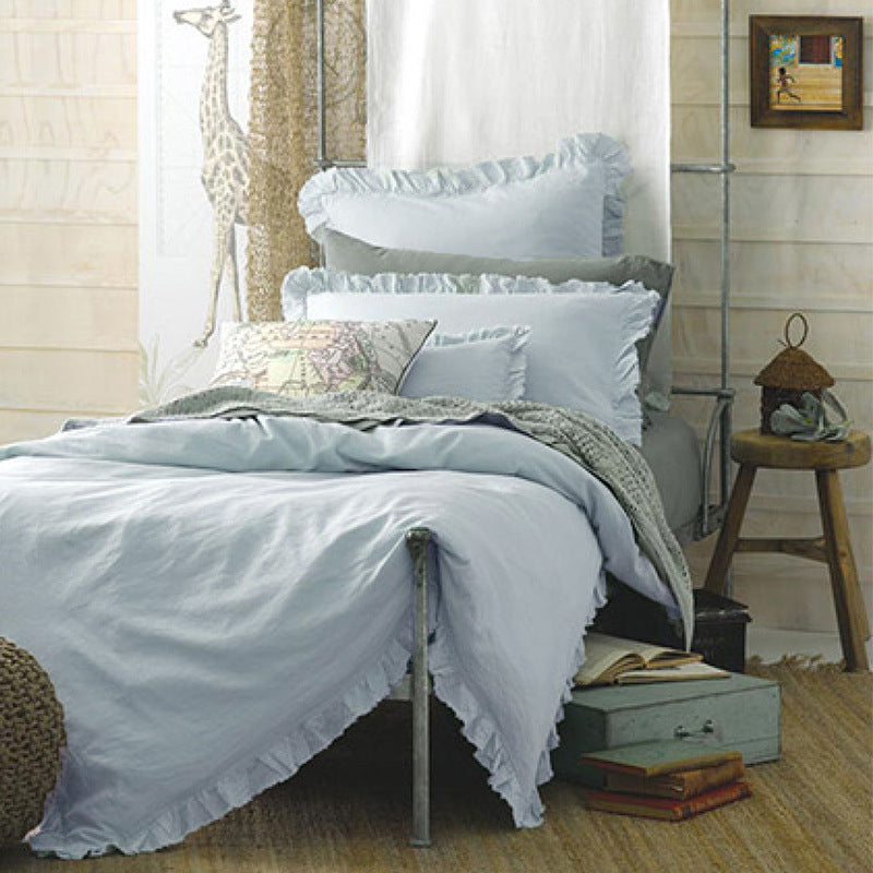 Country Style Soft Linen Bedding Set T31120– FantasyLinen