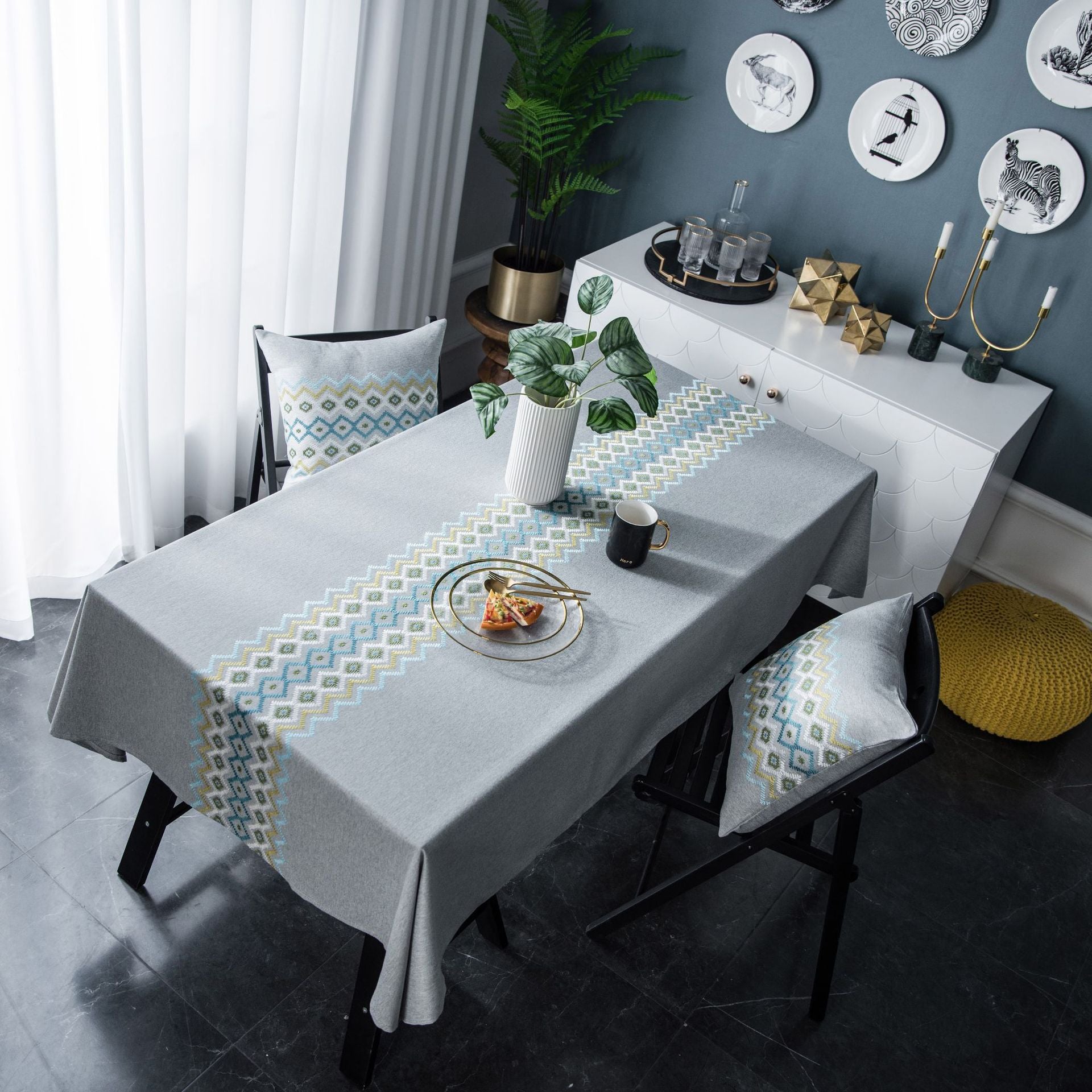 Linen Embroidered Table Tablecloth,Natural Linen Tablecloth,Wedding Ta ...